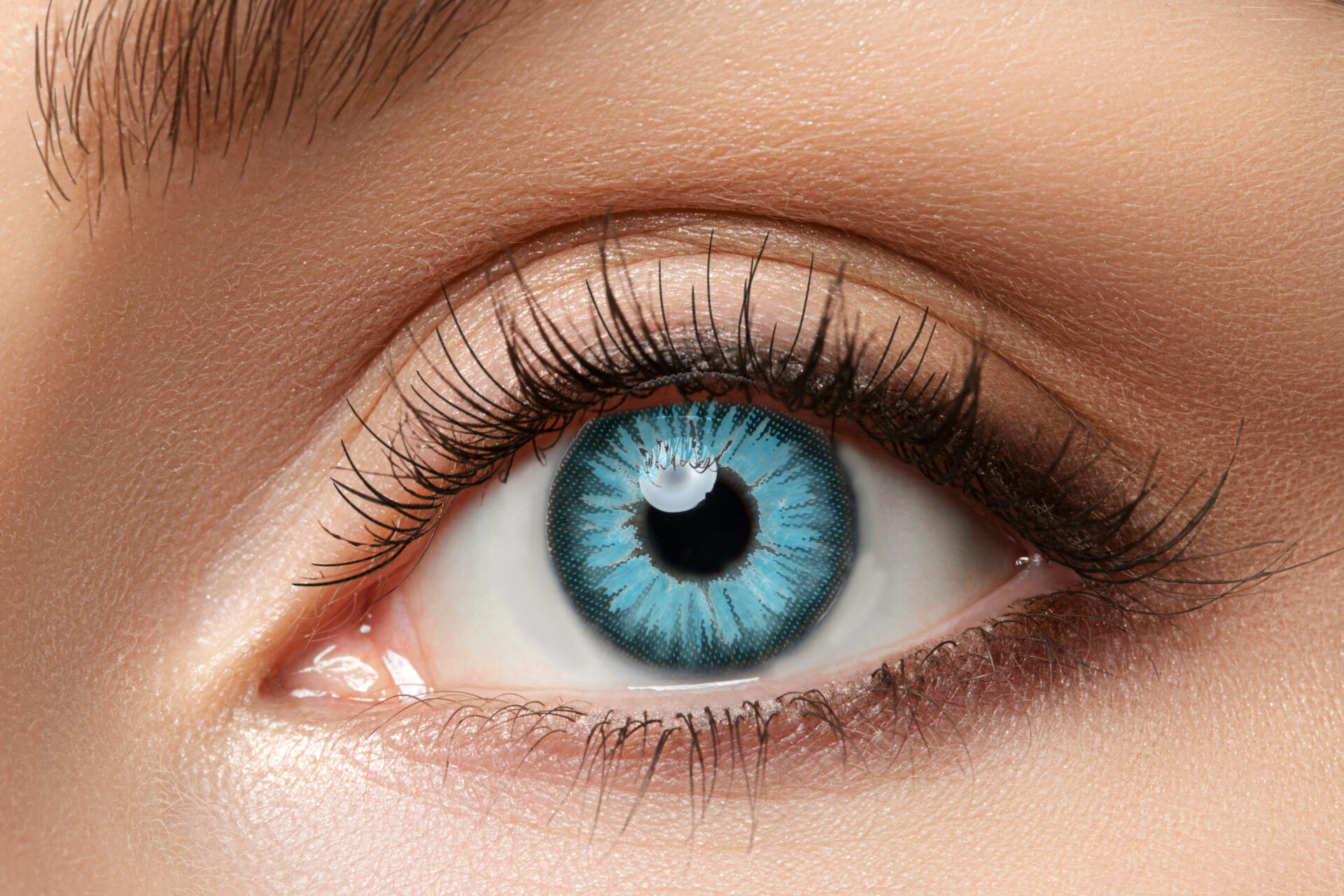 Chic Ocean Blue Colored Contact lenses - Halloween Lenses
